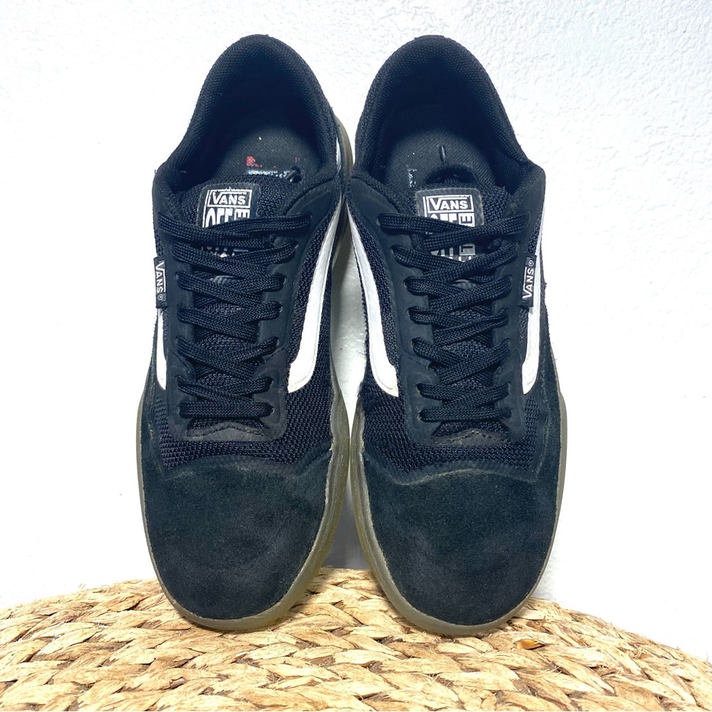 Vans Ave Pro Black White Sneakers - Gem